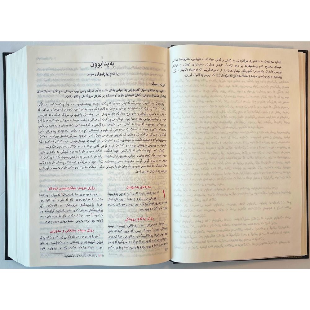 Kurdish-Sorani Holy Bible (hardcover) - Shepherds Books